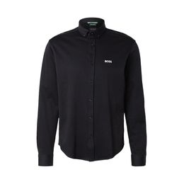 BOSS Button Up Shirt 'ST_Motion L' male Black size 3XL
