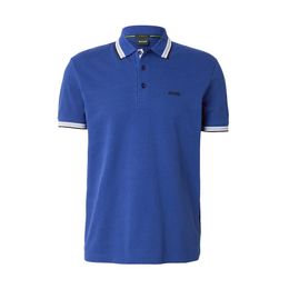 BOSS Poloshirt 'Paddy' Herren Gr&ouml;&szlig;e XL blau / wei&szlig;