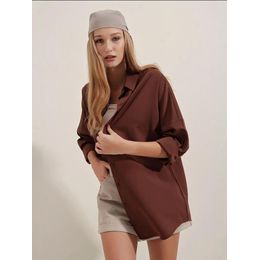 Bigdart Bluse Damen Gr&ouml;&szlig;e L braun