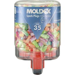 Moldex Gehörschutzstation inklusive Stöpsel, SparkPlugs® bunt, SNR 35 dB, inklusive 250 Paar Spark Plugs®