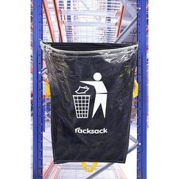 Racksack&reg;, Volumen 160 l, blau/transparent, Motiv Restm&uuml;ll kaiserkraft