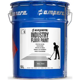 Ampere Bodenmarkierungsfarbe Industry Floor Paint&reg;, Inhalt 5 l, grau