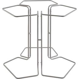 Mottez Müllsackhalter 3-fach, für Volumen 3 x 240 oder 400 l, Höhe 1090 mm
