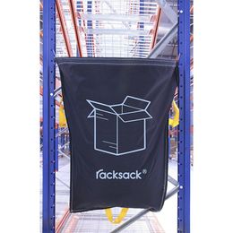 Racksack®, Volumen 160 l, blau, Motiv Kartonagen kaiserkraft