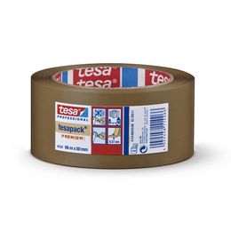 Tesa PVC-Packband, Tesapack&reg; 4124 Premium, VE 6 Rollen, braun, Bandbreite 50 mm, ab 6 VE