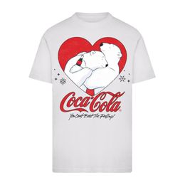 F4NT4STIC Shirt 'Coca Cola Hugging Bears' male White size M