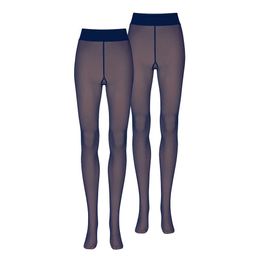 Nur Die Fine Tights female Blue size 44/46