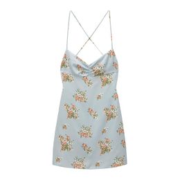 Pull&Bear Pull&bear Summer Dress female Blue size M