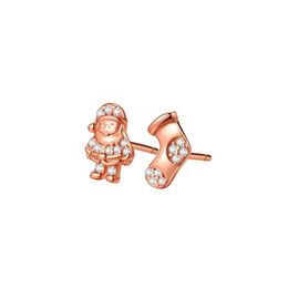 Hey Happiness Ohrringe 'Santa Cheer' Damen Größe One Size rosegold