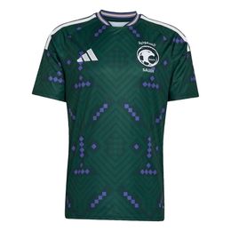 adidas Performance Trikot 'Saudi-Arabien 26' Herren Gr&ouml;&szlig;e XS tanne / lila / wei&szlig;