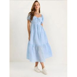 Bianco Lucci Summer Dress female Blue size L