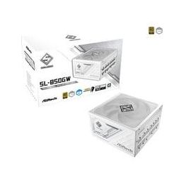 Asrock Steel Legend SL-850GW, PC-Netzteil wei&szlig;, 1x 12-Pin High Power GPU, 2x PCIe, Kabelmanagement, 850 Watt
