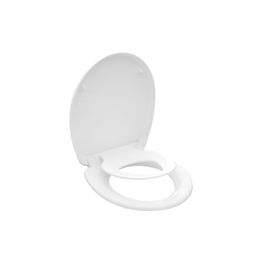 Schütte Schütte WC Sitz Duroplast FAMILY WHITE mit Absenkautomatik und Schnellverschluss