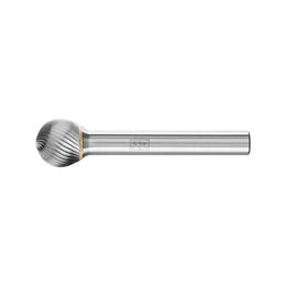 Pferd TOOLS Hartmetall Fr&auml;sstift Kugel KUD &Oslash; 12x10mm Schaft-&Oslash; 6 mm Z5 universal fein (21112856)