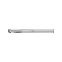 Pferd TOOLS Hartmetall Fr&auml;sstift Kugel KUD &Oslash; 03x02 mm Schaft-&Oslash; 3 mm Z5 universal fein (21211053)