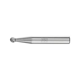 Pferd TOOLS Hartmetall Fr&auml;sstift Kugel KUD &Oslash; 04x03 mm Schaft-&Oslash; 6 mm Z5 universal fein (21112056)