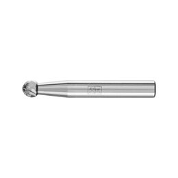 Pferd TOOLS Hartmetall Fr&auml;sstift Kugel KUD &Oslash; 06x05 mm Schaft-&Oslash; 6 mm Z3P universal mittel kreuzverzahnt (21112526)