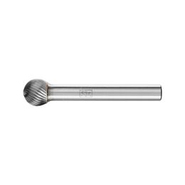 Pferd TOOLS Hartmetall Fr&auml;sstift Kugel KUD &Oslash; 10x09 mm Schaft-&Oslash; 6 mm Z5 universal fein (21112756)