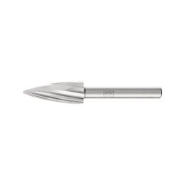 Pferd TOOLS HSS Fr&auml;sstift Spitzbogenform K &Oslash; 12x30mm Schaft-&Oslash; 6 mm Z 1 universal grob (22441616)