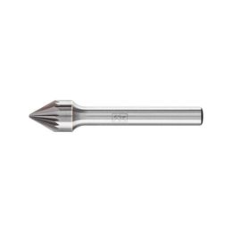 Pferd TOOLS Hartmetall Fr&auml;sstift Kegelsenk KSJ 60&deg; &Oslash; 10x08 mm Schaft-&Oslash; 6 mm Z3 universal mittel (21115736)