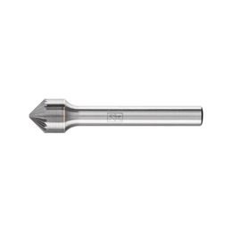 Pferd TOOLS Hartmetall Fr&auml;sstift Kegelsenk KSK 90&deg; &Oslash; 10x05 mm Schaft-&Oslash; 6 mm Z3 universal mittel (21115836)