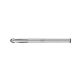 Pferd TOOLS Hartmetall Fr&auml;sstift Kugel KUD &Oslash; 03x02 mm Schaft-&Oslash; 3 mm Z3P universal mittel kreuzverzahnt (21211083)