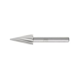 Pferd TOOLS HSS Fr&auml;sstift Spitzkegelform G &Oslash; 12x25 mm Schaft-&Oslash; 6 mm Z 1 universal grob (22423516)