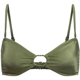 Roxy BRILHO Bikini Oberteil Damen - Gr&ouml;&szlig;e XS - gr&uuml;n