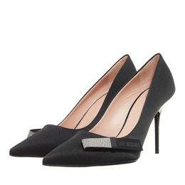 Love Moschino Pumps & High Heels - Shiny Flat Bow Scarpa Donna - Gr. 37 (EU) - in Schwarz - f&uuml;r Damen
