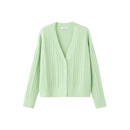 Mango Knit Cardigan 'Talcore' female Green size XS