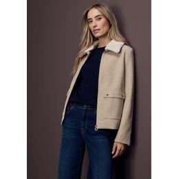 Street One Hemdjacke in Beige - 38% | Gr&ouml;&szlig;e 46 | Damenjacken