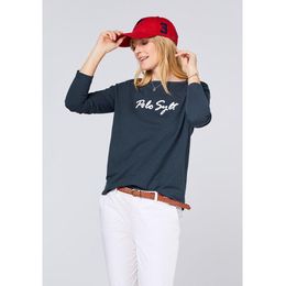 POLO SYLT Longsleeve in Dunkelblau - 49% | Gr&ouml;&szlig;e XL | Damen-tops