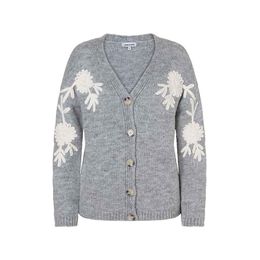 More & More More & More Cardigan in Grau - 43% | Gr&ouml;&szlig;e 40 | Damen-pullover-cardigans