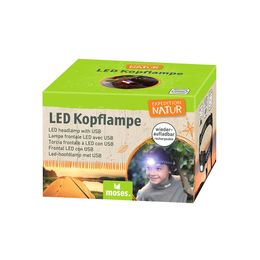 moses. LED-Kopflampe "Expedition Natur" in Schwarz - 17% | Damen-outdoor-ausruestung