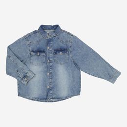 name it Blaue Jeansjacke mit Waschung