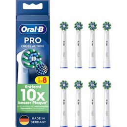 Oral-B Aufsteckb&uuml;rsten PRO CrossAction weiss