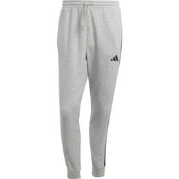 Adidas 3s Ft Trainingshose Herren - grau - Gr. M - Baumwolle/Polyester/Viskose