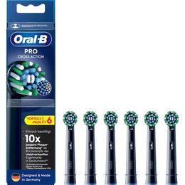 Oral-B Aufsteckbürsten PRO CrossAction schwarz