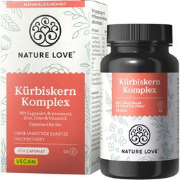 Love Nature Nature Love K&uuml;rbiskern Komplex Kapseln