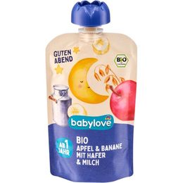 Quetschie Guten Abend Apfel & Banane mit Hafer & Milch ab 1 Jahr babylove