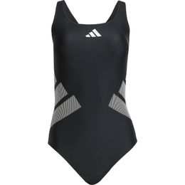 Adidas Bb Cbck Schwimmanzug Damen - schwarz - Gr. 38 - Polyamid/Elastan