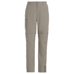 Vaude Farley Zo V Zipphose Herren - beige - Gr. 48 / kurz - Polyamid