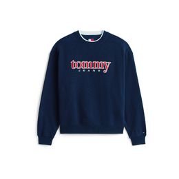 Tommy Jeans Sweatshirt '90S' Herren Gr&ouml;&szlig;e S navy / rot / wei&szlig;