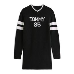 Tommy Jeans Strickkleid Damen Gr&ouml;&szlig;e S schwarz / wei&szlig;
