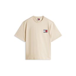 Tommy Jeans T-Shirt '90S' Herren Gr&ouml;&szlig;e XS beige / navy / rot / wei&szlig;