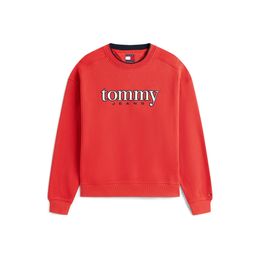 Tommy Jeans Sweatshirt '90S' Herren Gr&ouml;&szlig;e M rot / schwarz / wei&szlig;