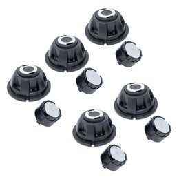 Schulte Unterbaufu&szlig;-Set h&ouml;henverstellbar 90 - 112 mm 5-teilig