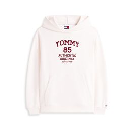 Tommy Jeans Sweatshirt '85' Damen Gr&ouml;&szlig;e XXS bordeaux / wei&szlig;