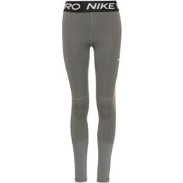Nike Workout Pants 'Pro' girl size 147/158 Grey / Black / White