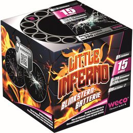 Weco Batterie-Feuerwerk 'Little Inferno' 15 Schuss